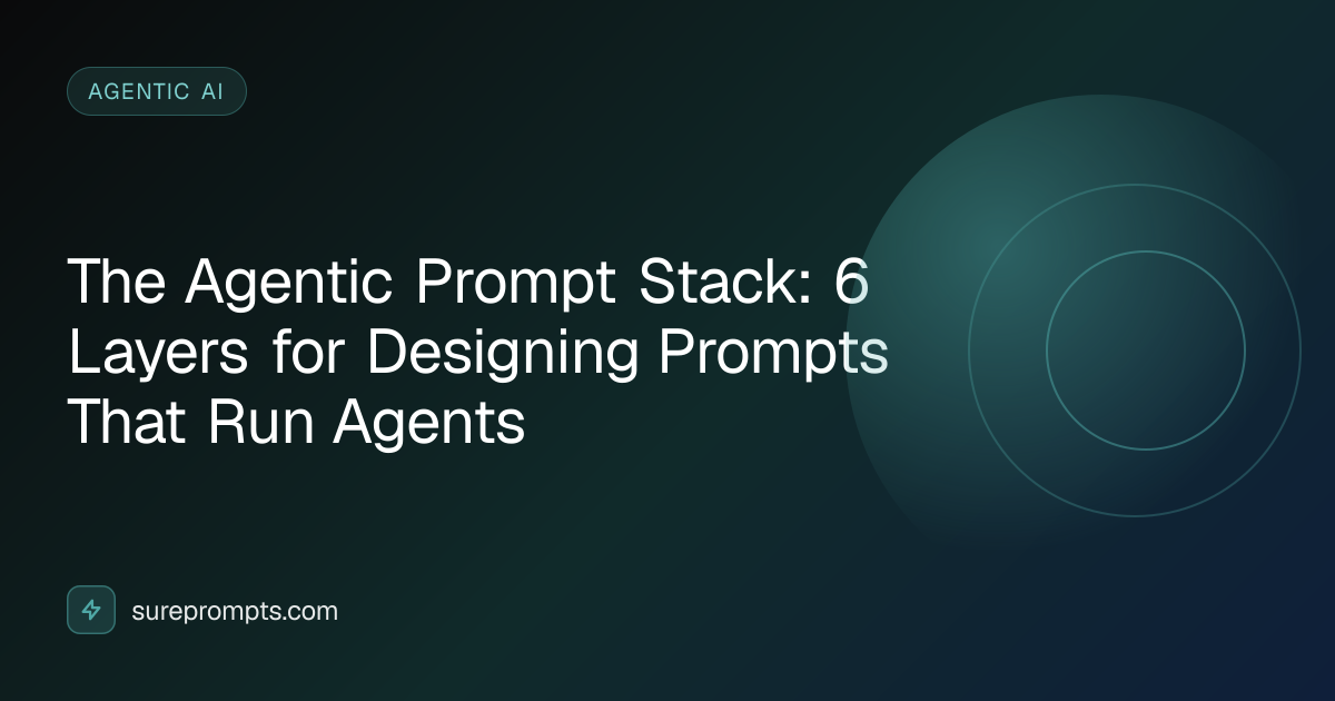 The Agentic Prompt Stack: 6 Layers for Designing Prompts That Run ...
