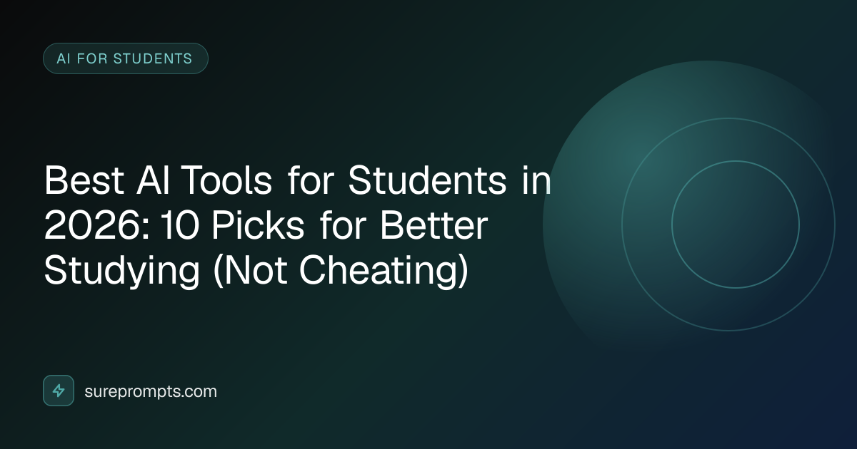 Best AI Tools for Students in 2026: 10 Picks for Better Studying (Not ...