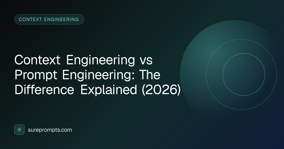 Context Engineering vs Prompt Engineering: The Difference Explained ...