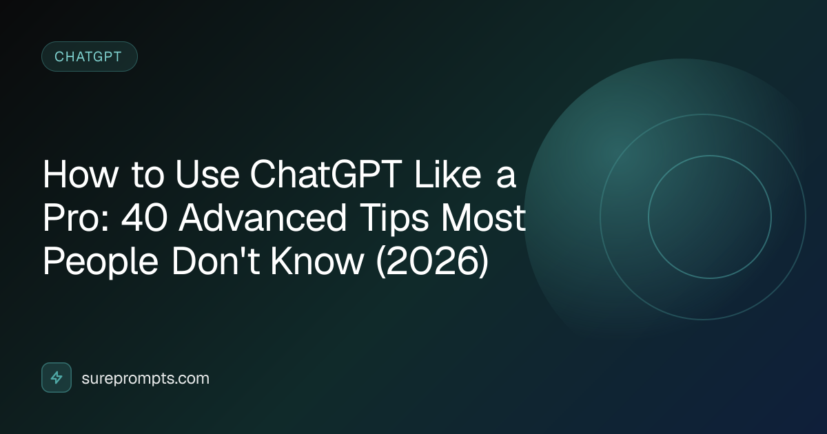 How to Use ChatGPT Like a Pro: 40 Advanced Tips Most People Don't Know ...