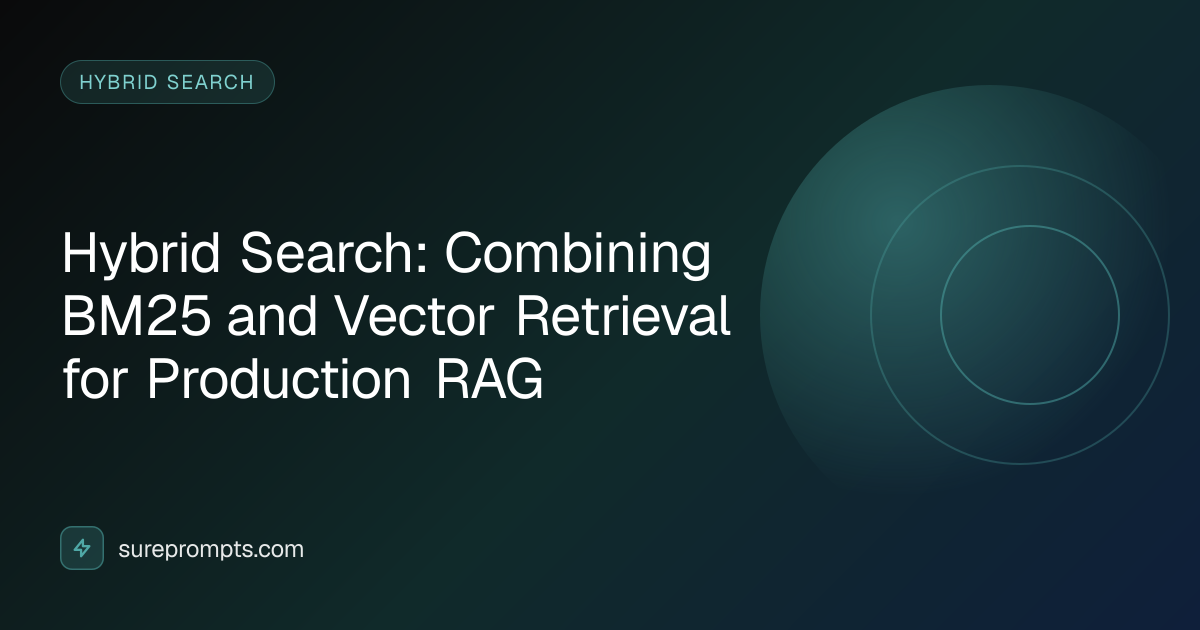 Hybrid Search: Combining BM25 and Vector Retrieval for Production RAG ...