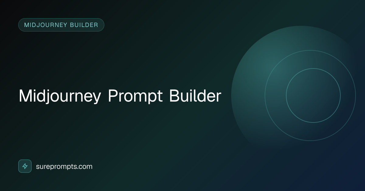 Midjourney Prompt Builder — Free Online Tool | SurePrompts